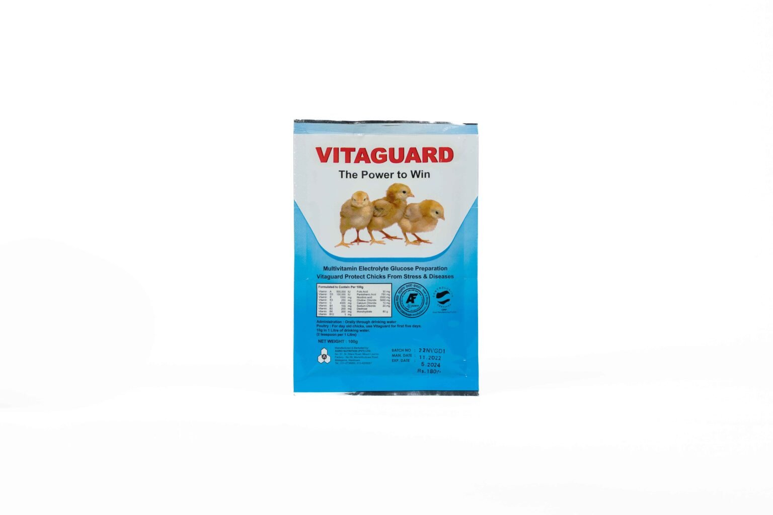 Vitaguard (Multivitamin, electrolyte & glucose water soluble powder for ...